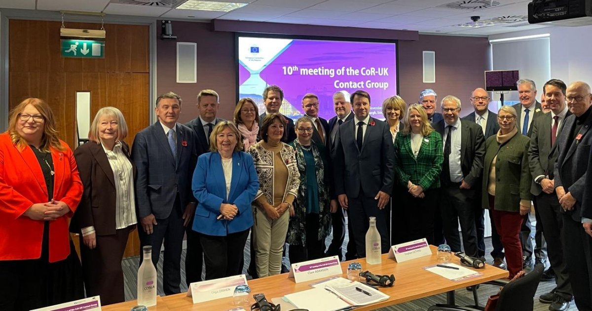 CoR-UK Contact Group in Edinburgh underlines potential of peer-to-peer ...