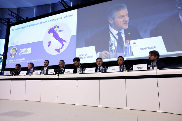 Roberto Ciambetti's opinion on tackling plastic pellet losses adopted ...
